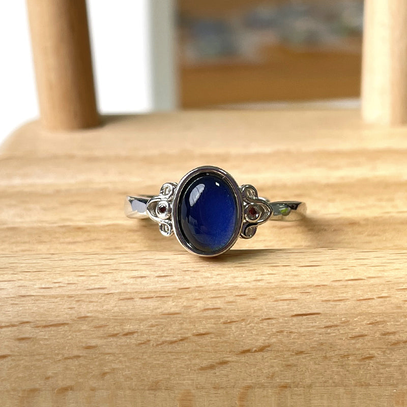 Adjustable Auspicious Wish Mood Ring | MOODRINGCOLORS