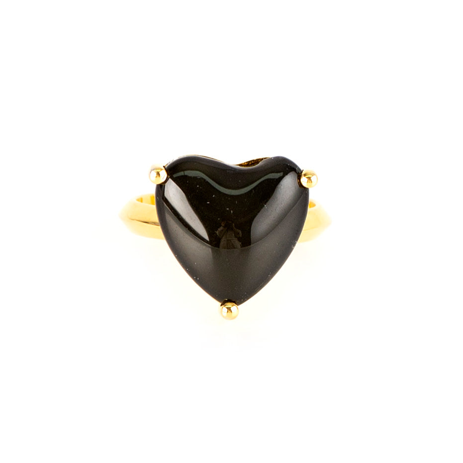 Adjustable Heart Mood Ring | MOODRINGCOLORS
