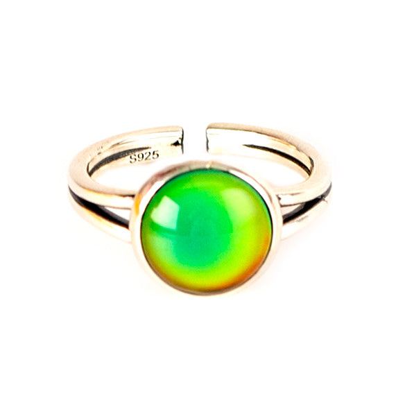 Adjustable Round Mood Ring | MOODRINGCOLORS