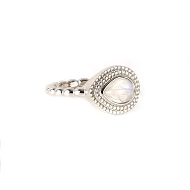 Tear Drop Moonstone Ring | MOODRINGCOLORS