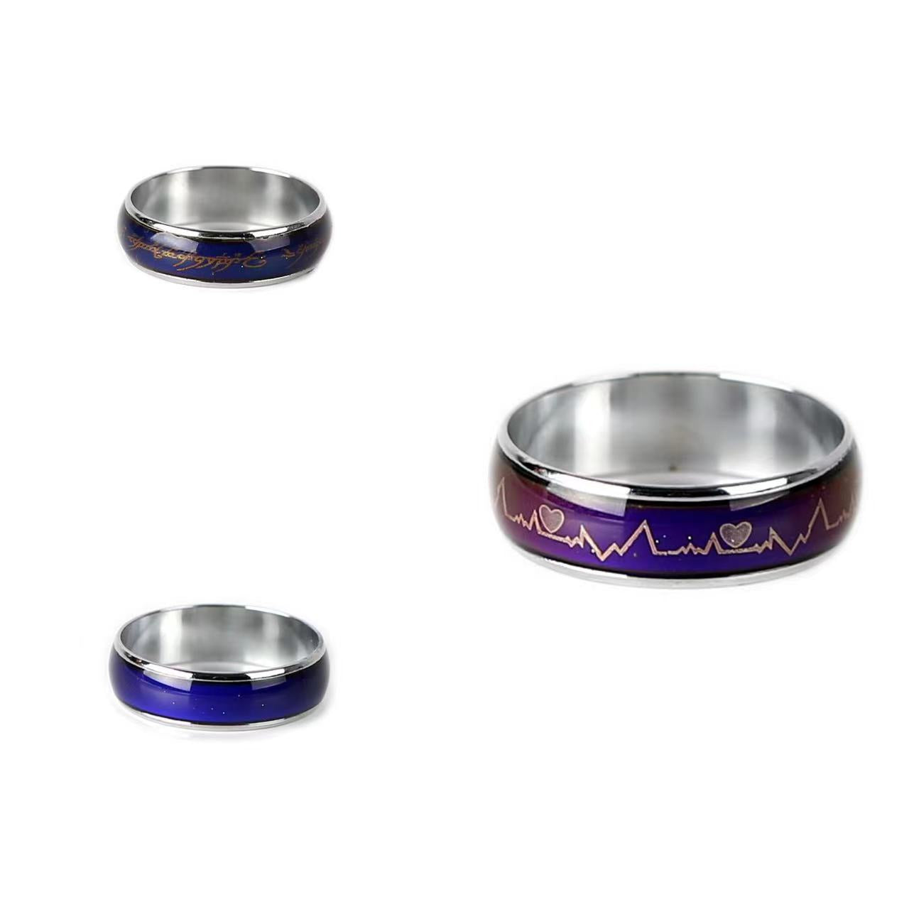 Zinc Alloy Color Changing Mood Ring-Circle Series | MOODRINGCOLORS
